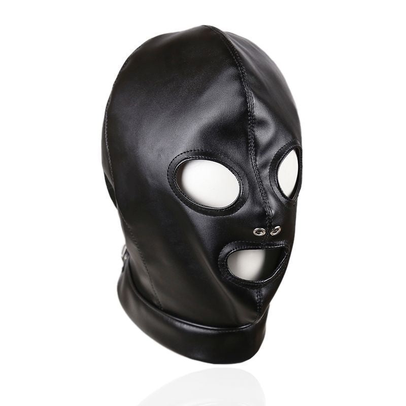 Why Choose a PU Leather BDSM Hood with Eye Mouth Openings? – Rose Adult ...